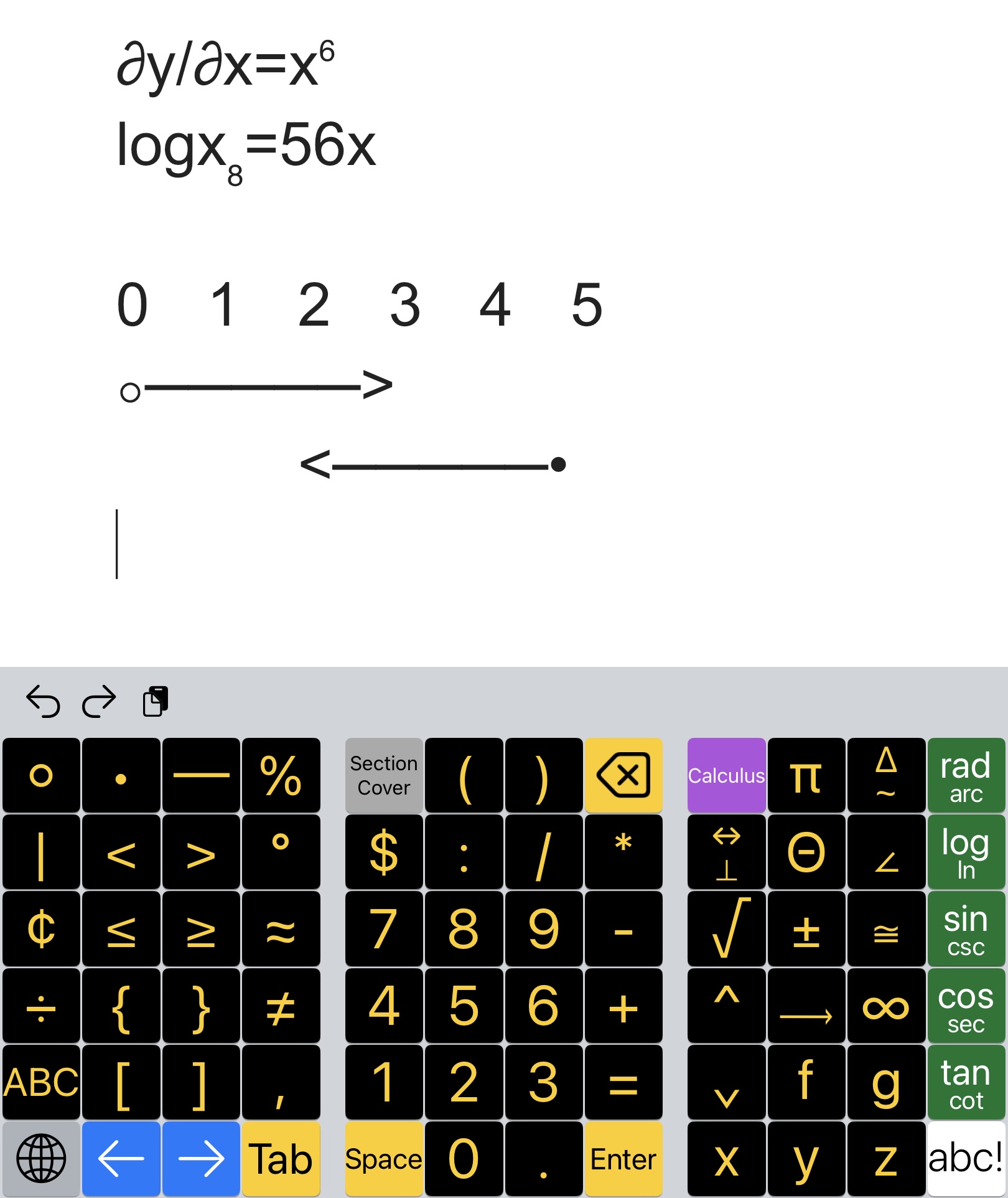 ArithmeType Math Keyboard App for iOS - Closing The Gap ArithmeType Math Keyboard App for iOS - Closing The Gap